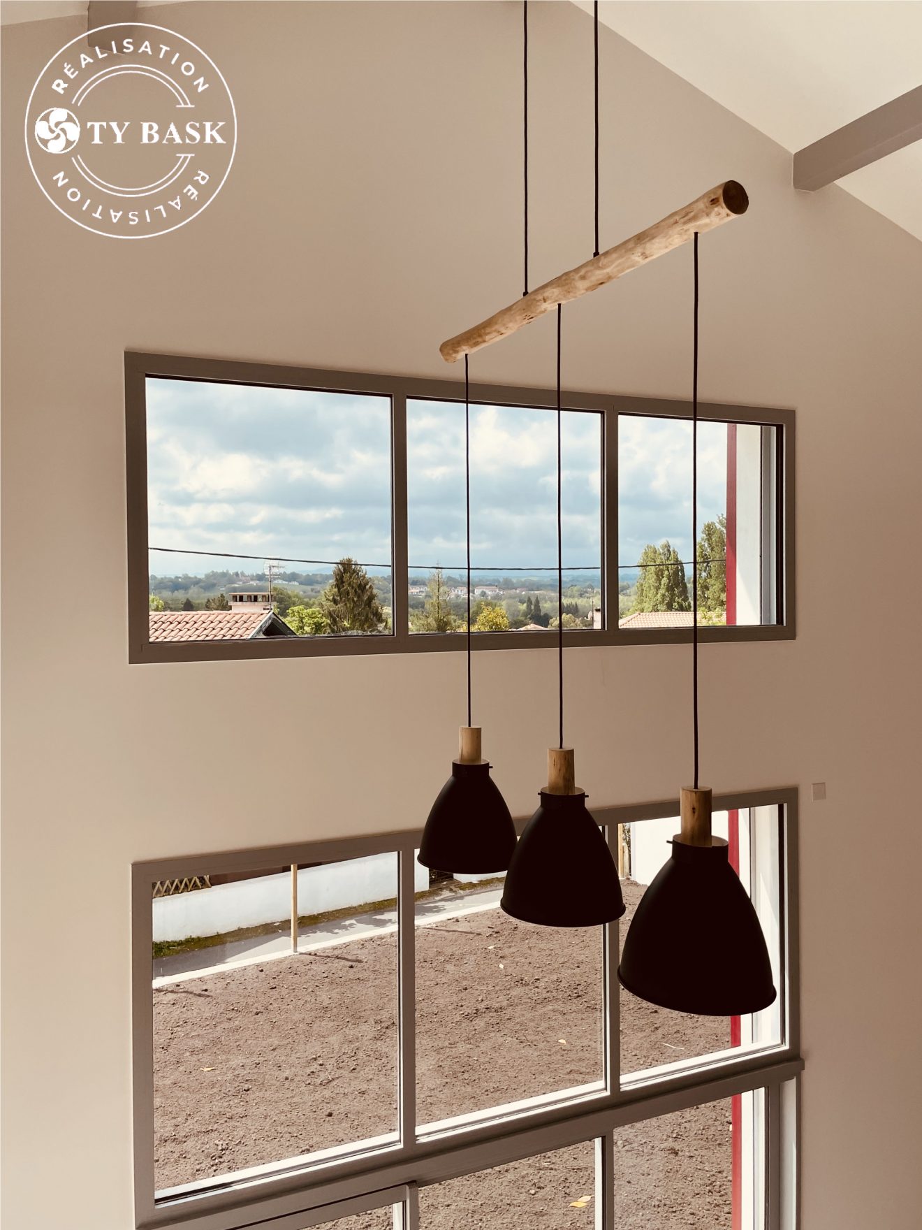 Pose d’un chassis fixe en aluminium de 3m